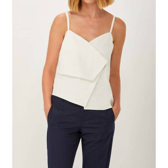ecru | Tops | New Ecru Knightly Wrap Tank In White | Poshmark